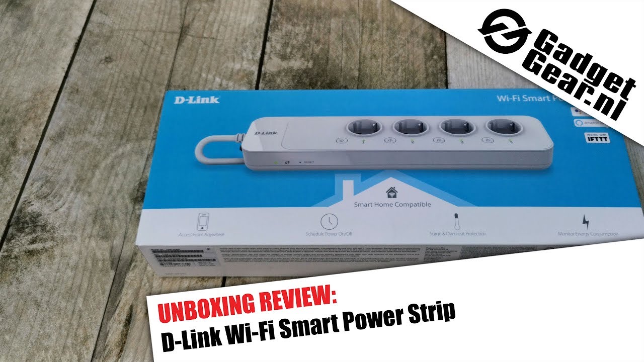 D-Link Wi-Fi Smart Power Strip Unboxing Review - YouTube