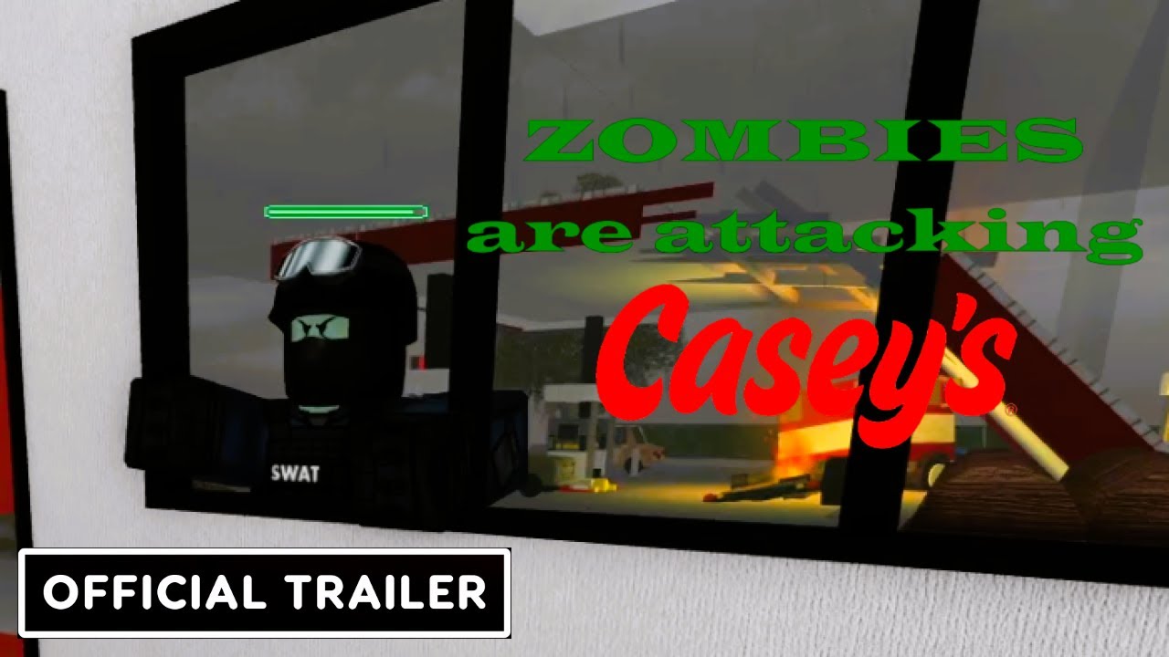 Zombies Are Attacking Casey's™ | Official Roblox Game Trailer - YouTube