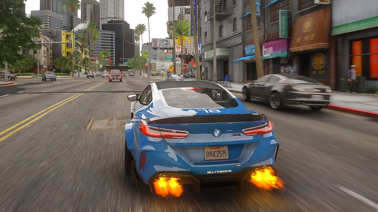 GTA 5 Realistics Engine Sound And Realistics Vegetation With Next level ...