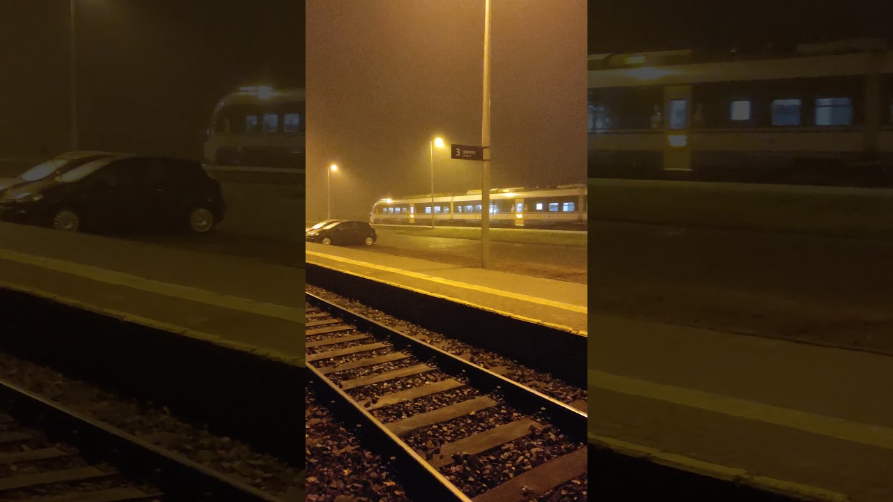 Pociąg IC6122 'BACZYŃSKI' Pesa Dart 🚆 wjeżdża na stację Łódź Chojny ...