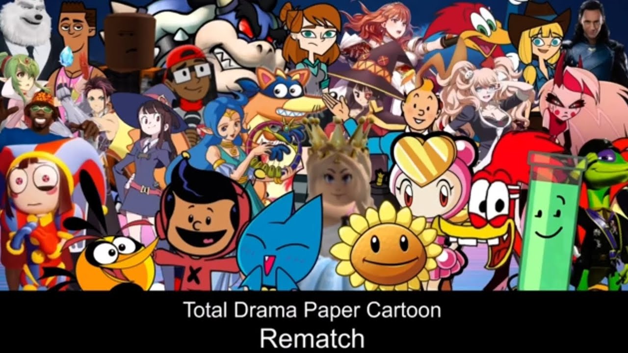 Total Drama Paper Cartoon ReMatch: (S43-E25) - YouTube