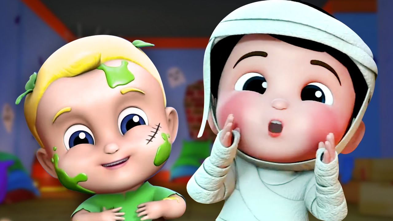 Scary Peek A Boo, Halloween Rhymes and Spooky Songs for Kids - YouTube