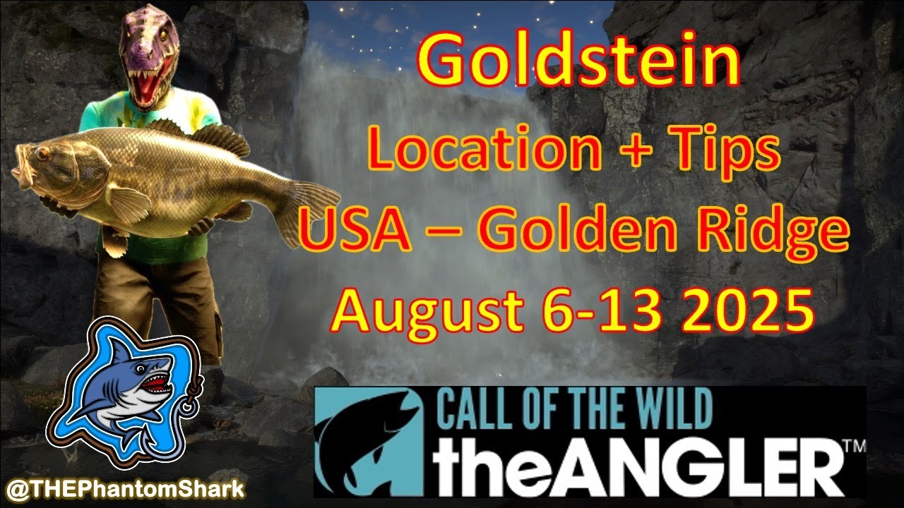 Legendary Fish Goldstein This Week August 6-13 2025 USA Golden Ridge ...