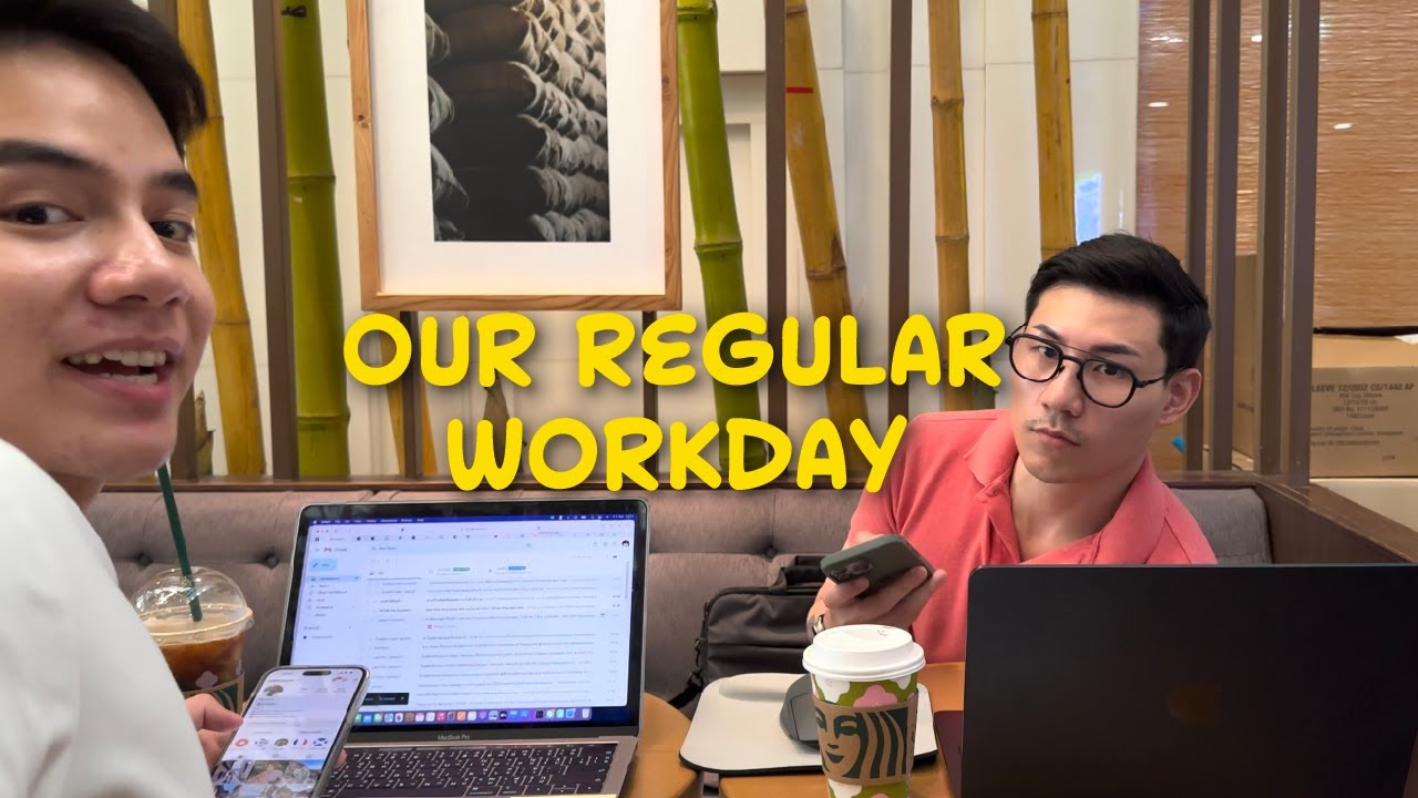 Our Regular Working Day 🕹️ 1 วันเราทำอะไรบ้าง Couple and Co - YouTube