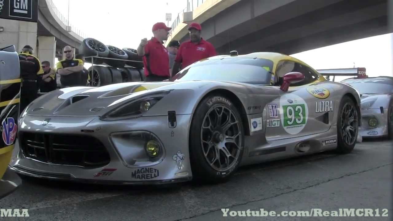 2013 SRT Viper GTS-R Sound - Walkaround - Baltimore Grand Prix - YouTube