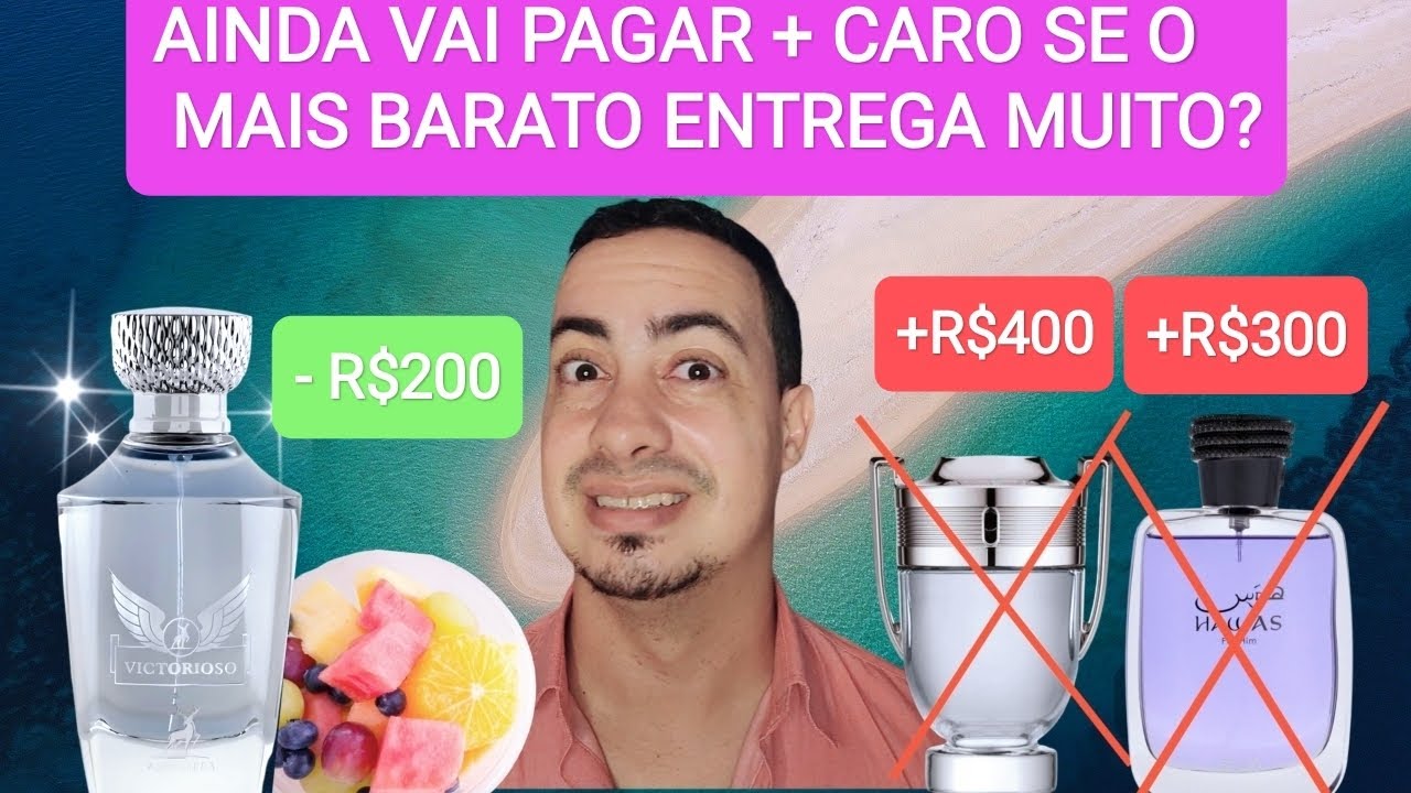 INVICTUS ÁRABE, CLONE com MAIS DESEMPENHO por MENOS de R$200 ...