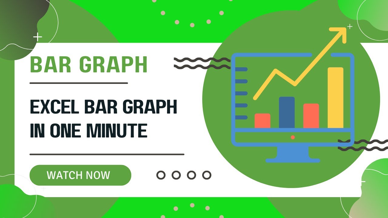 Make a bar graph in just one click | Excel Tutorial | Excel for ...