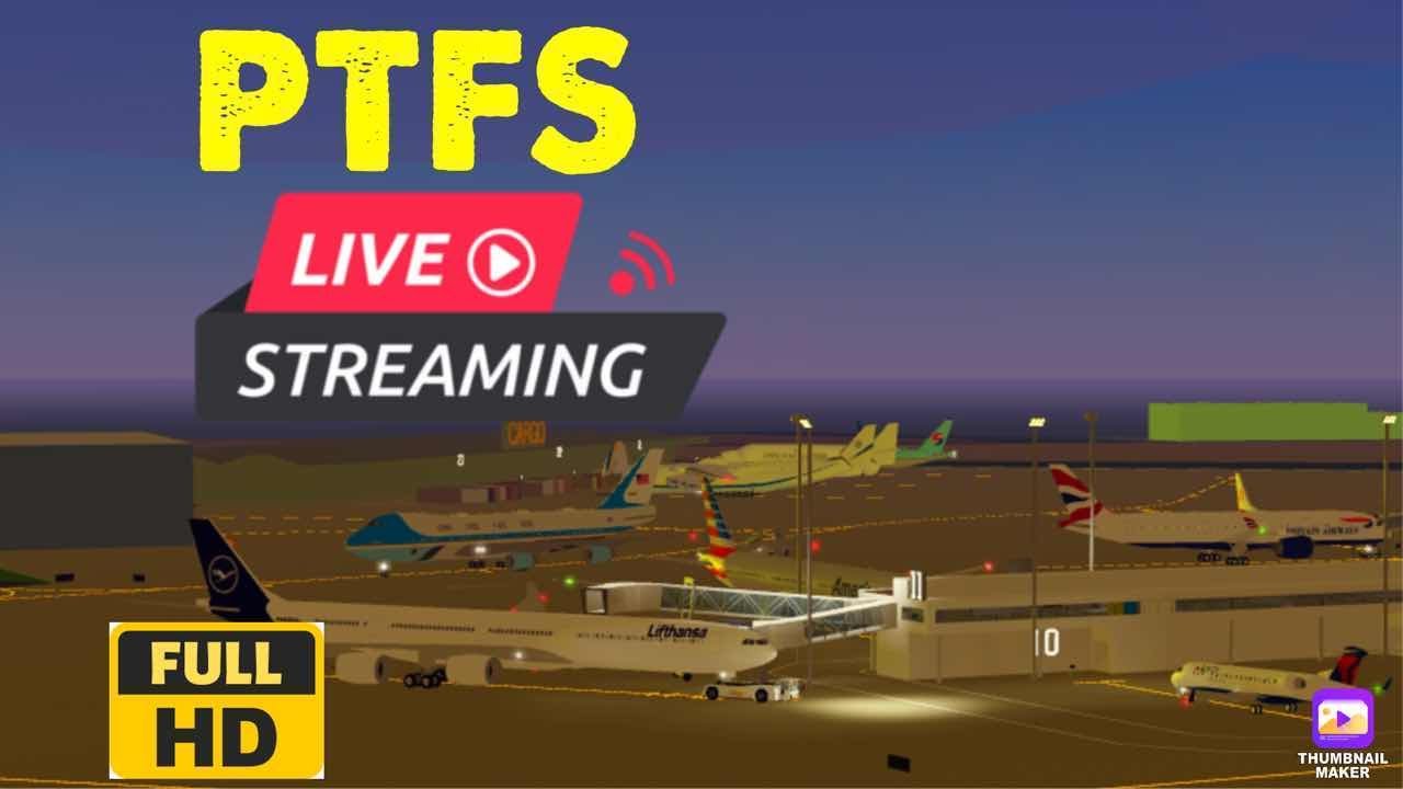 PTFS LIVE🔴 Airplane Spotting ️ ( sub goal is 900) - YouTube