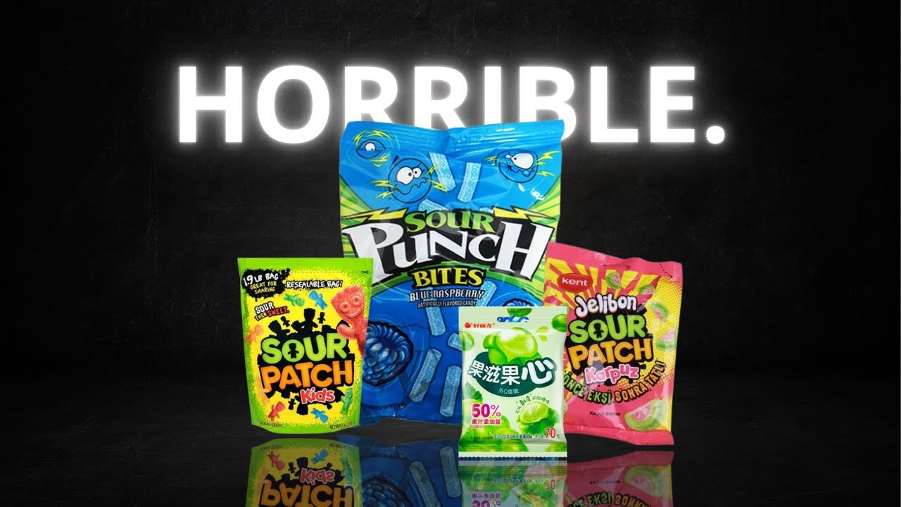 I Ranked the MOST SOUR Sweets! - YouTube