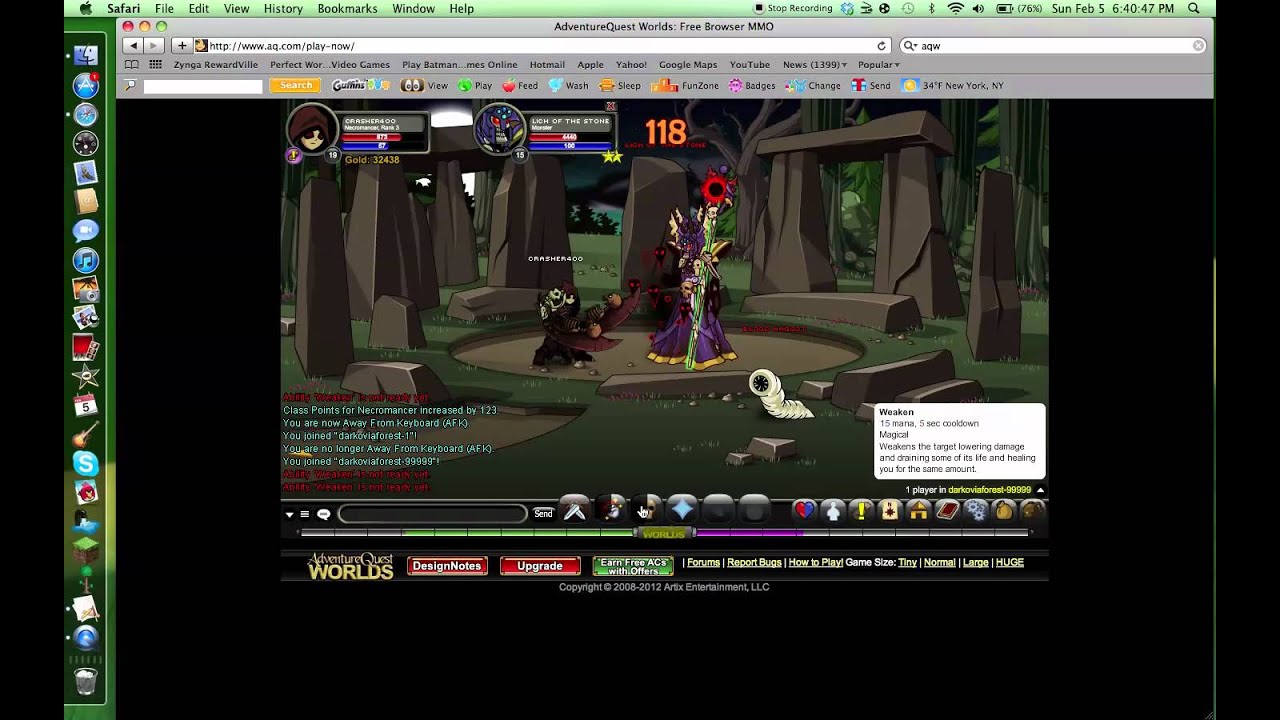 AQW-Lich Of Stone Solo - YouTube