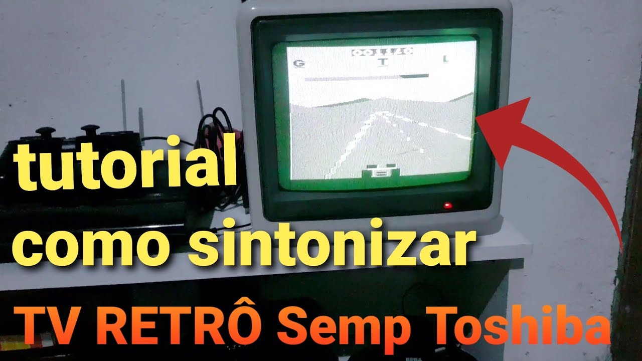 Como sintonizar a TV retrô da Semp Toshiba (TUTORIAL) - YouTube