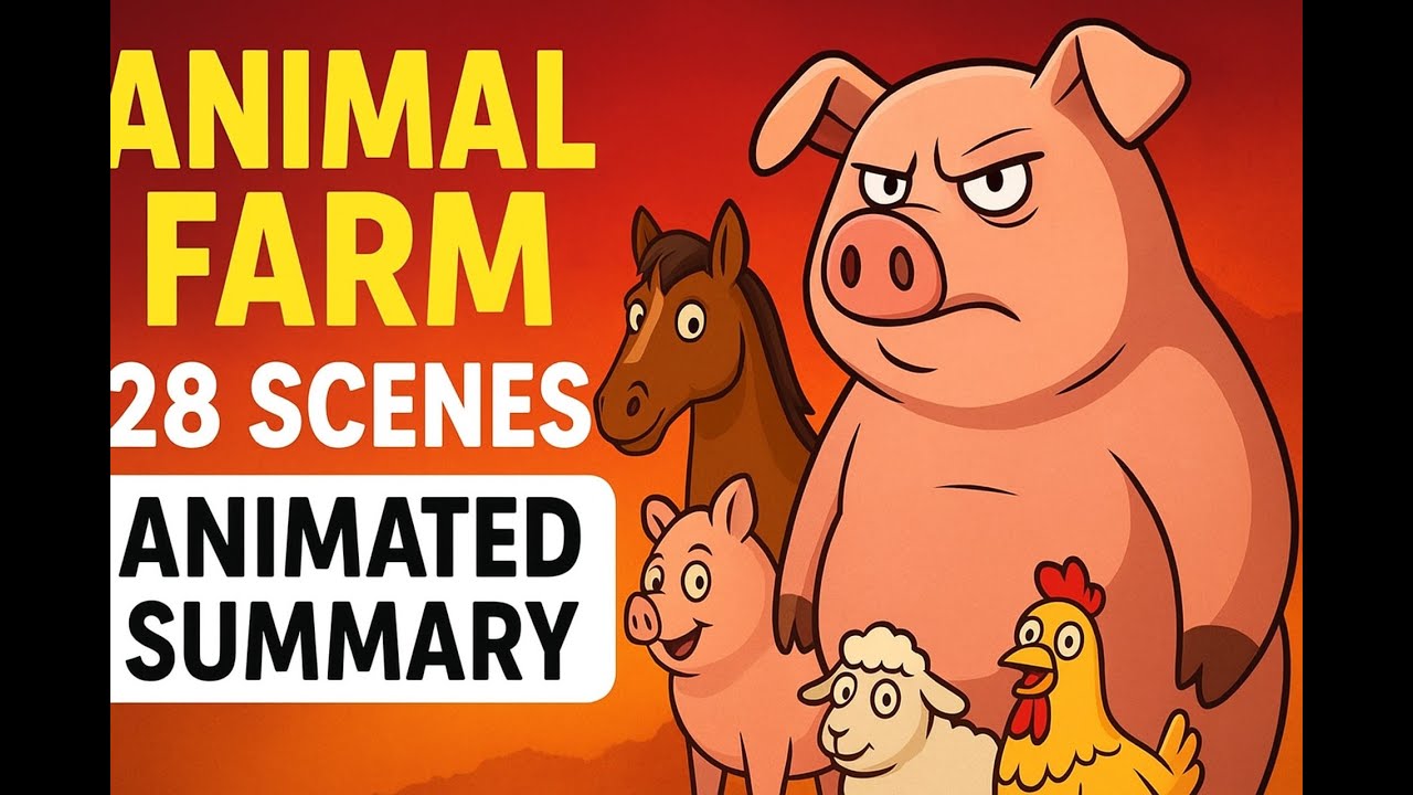 Animal Farm Full Story | George Orwell’s Classic Animated Summary | AI ...
