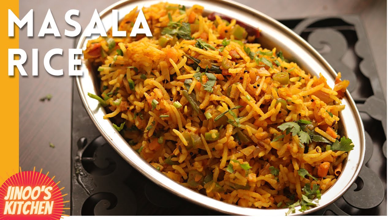 Masala rice recipe | Instant mixed vegetable masala rice recipe [ quick ...