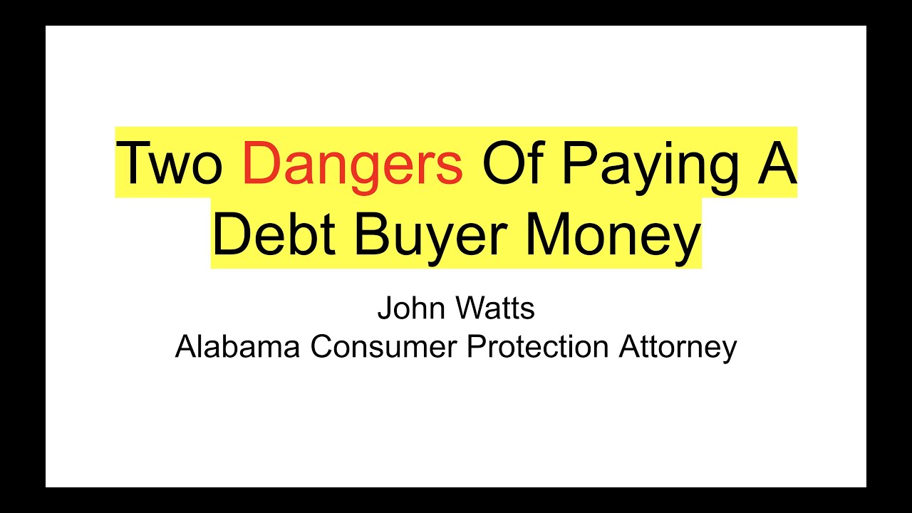 Two Dangers of Paying Money to a Debt Buyer: Taxes and Credit Reporting ...