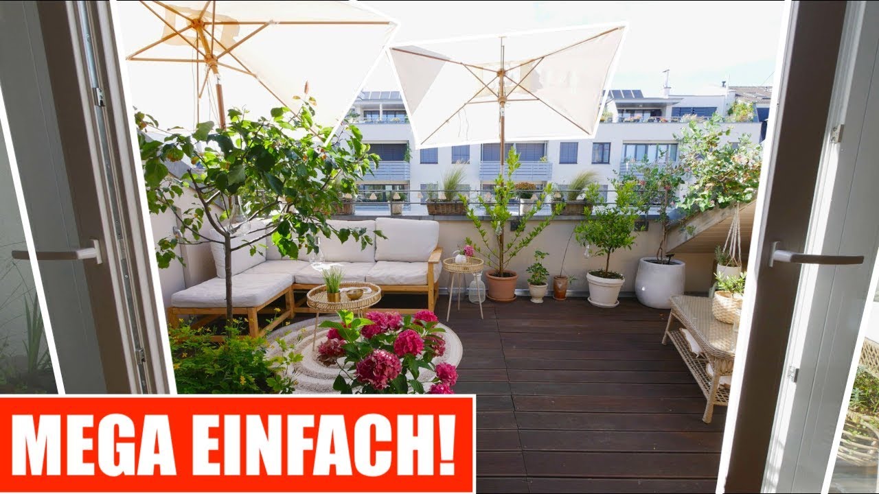 BALKON MAKEOVER - Ideen & Gestaltung zum selber machen | DIY MrHandwerk ...