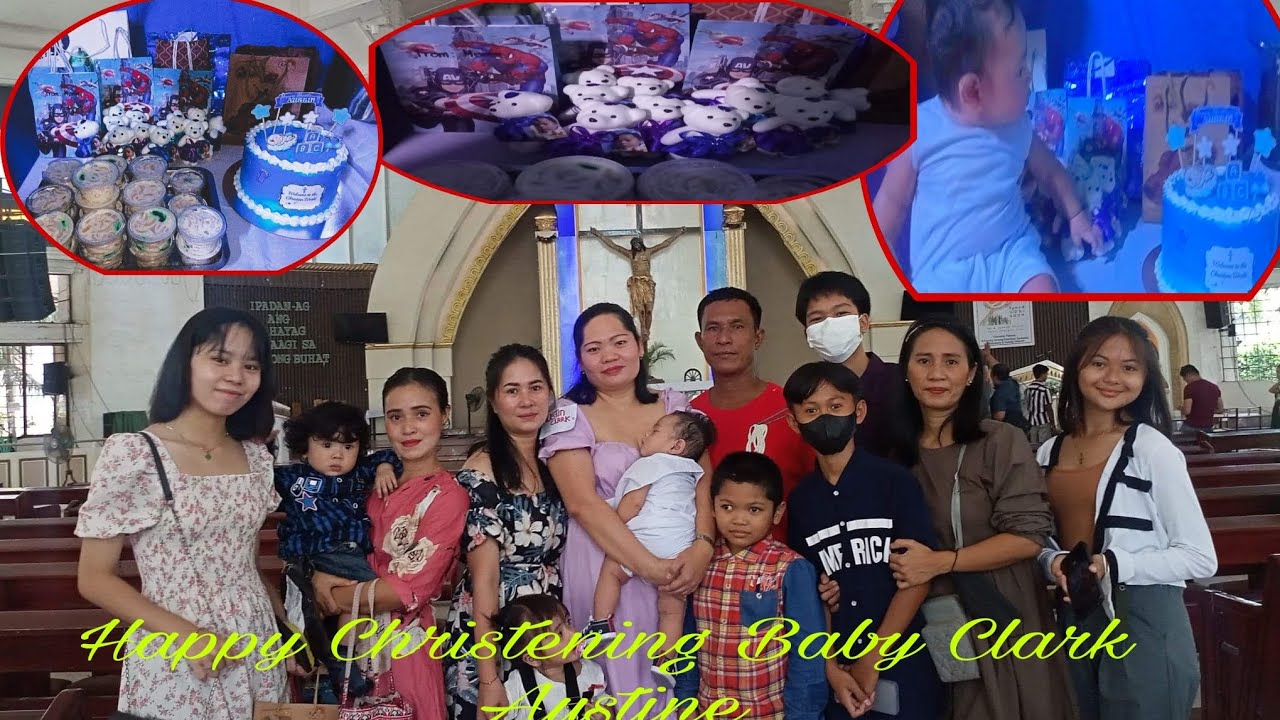 Happy Christening Baby Austine Clark - YouTube
