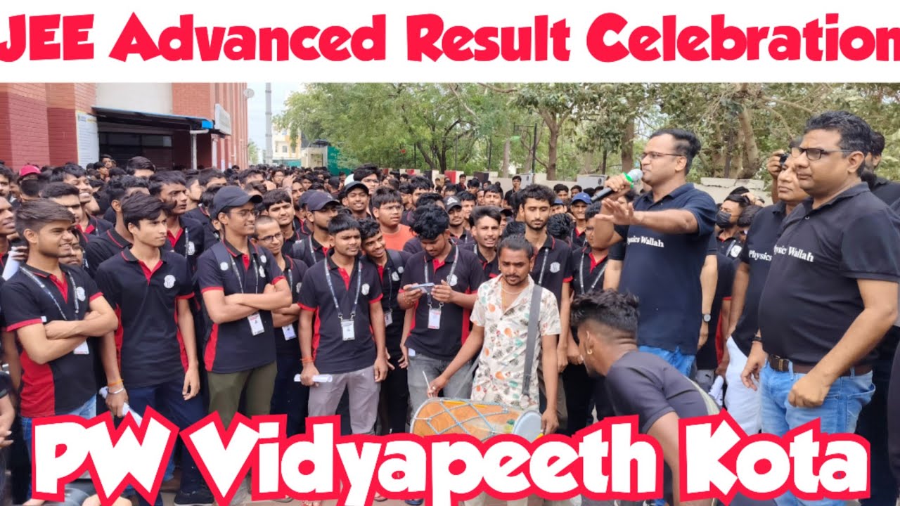 💯JEE Advanced Result Celebration। PW Vidyapeeth Kota। @VidyapeethPW # ...