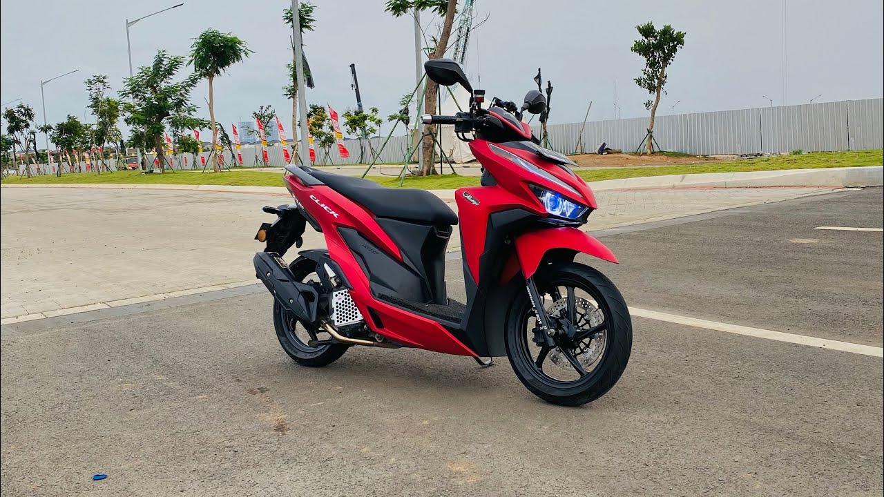 MODIFIKASI VARIO 150 MERAH DOFF SIMPEL, CANTIK, KANTONG PELAJAR 🥰 - YouTube
