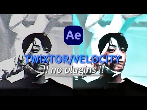 Smooth twixtor/velocity after effects tutorial | WITHOUT PLUGINS - YouTube