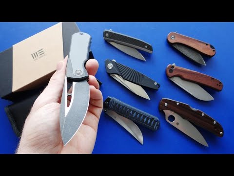 Лучший нож с фронт флиппером у меня! WE Knife Baloo - YouTube