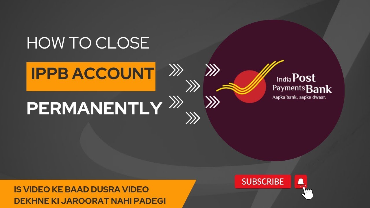 Ippb account ko band kaise kare Hamesa ke liye | How to permanently ...