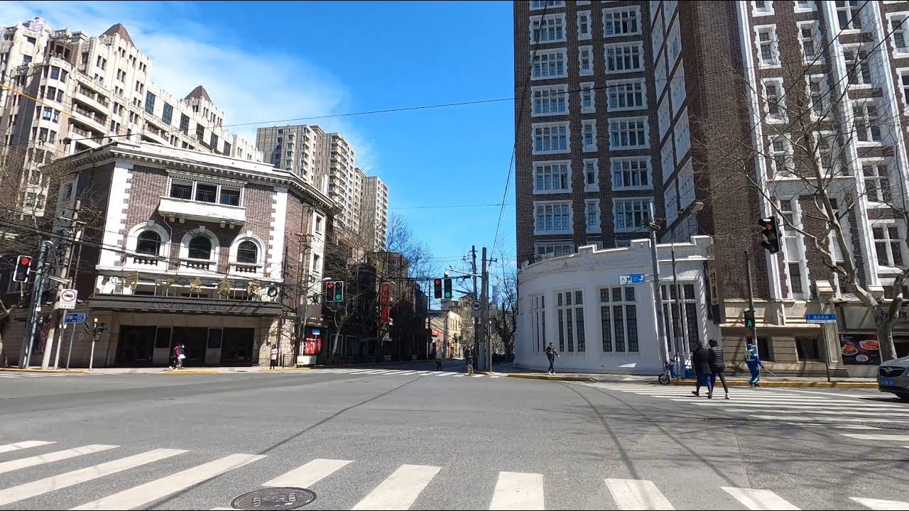 Shanghai Xuhui Street｜Walk City 4K｜Changshu Road｜Changle Road ...
