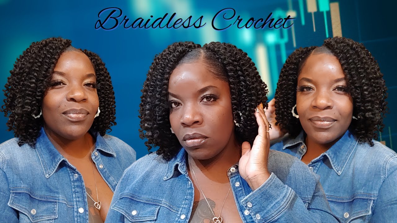 Can't Braid? Try this Easy Braidless Crochet! Under 2 hours|Simple to ...