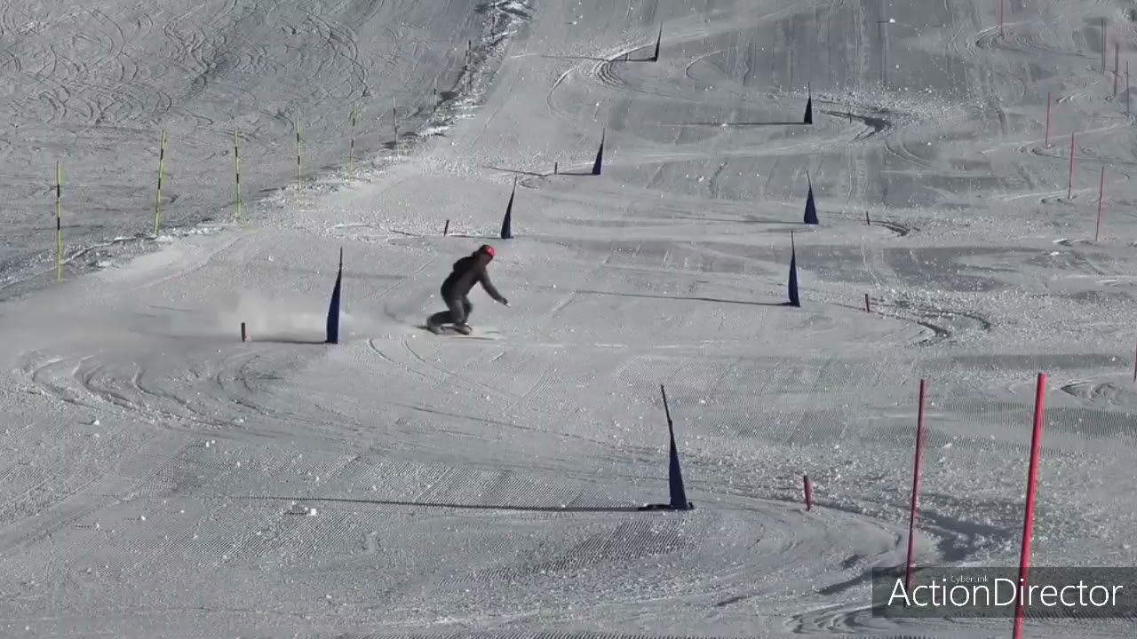 alpinesnowboard GS GATE - Vic wild(Rus) - YouTube