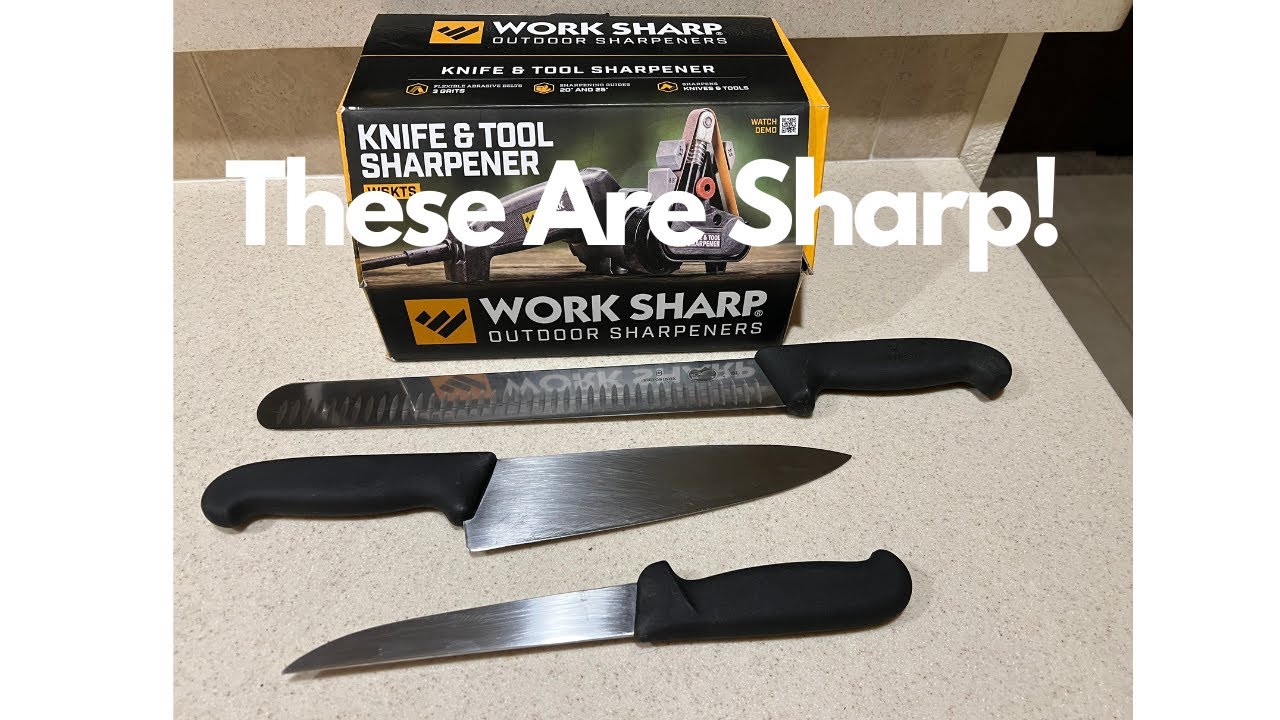 Sharpen Your Knives as Sharp as the Pros!!! - YouTube