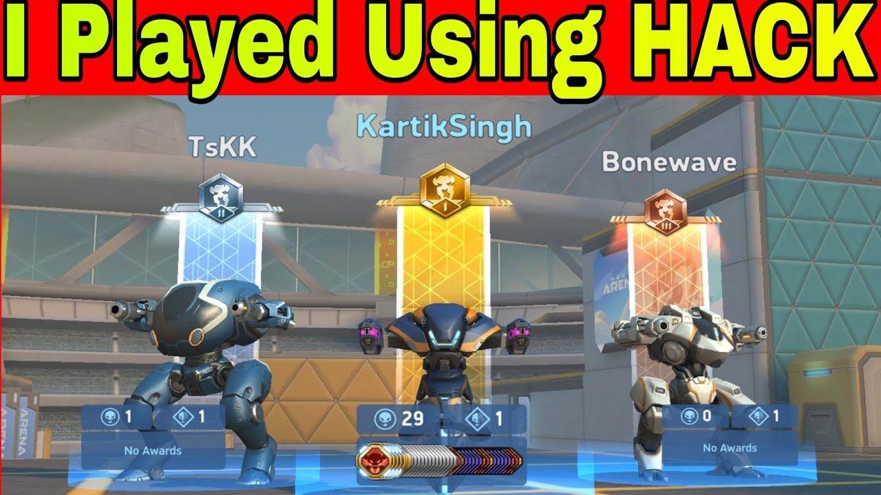 I played as a hacker | Mech Arena | - YouTube