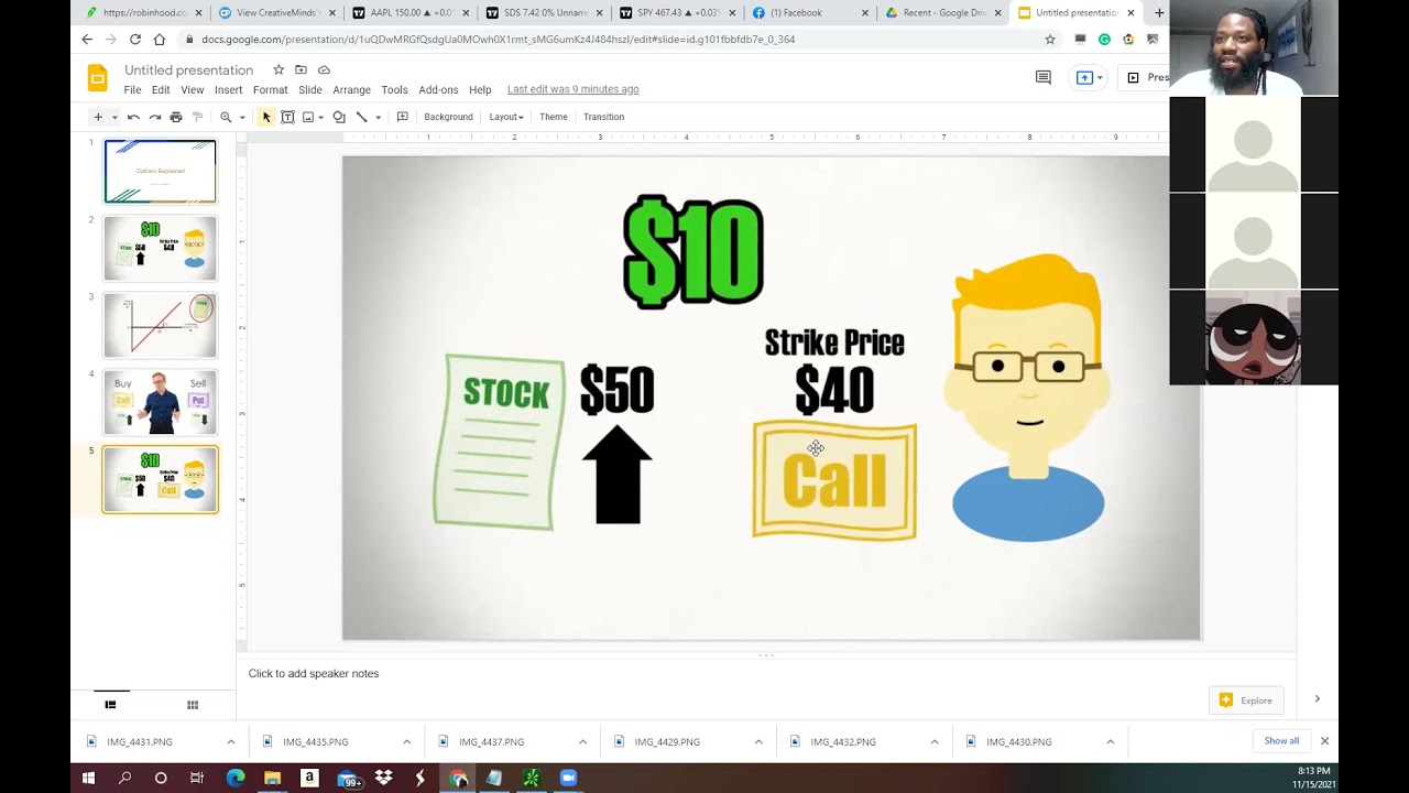 Stock Options - Beginners Class - YouTube