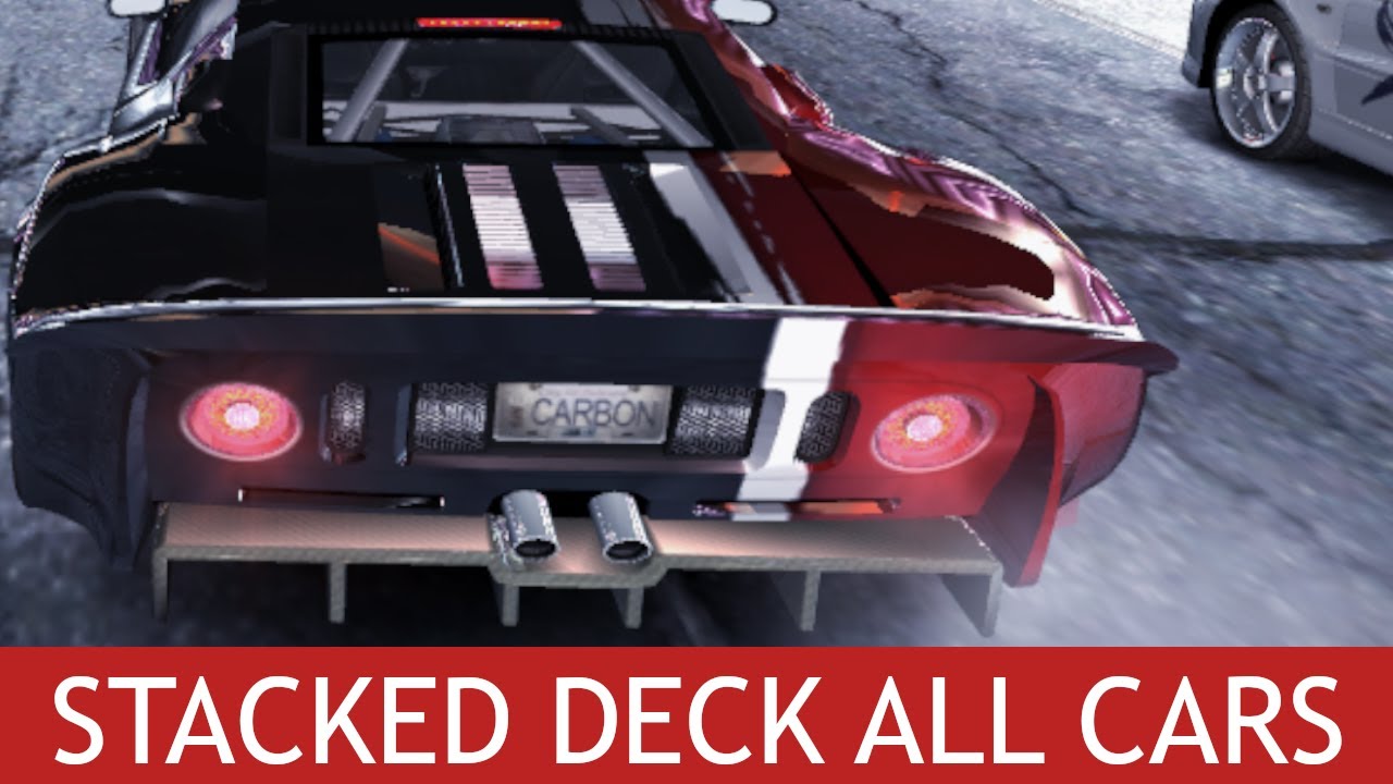 STACKED DECK: All Cars In Need For Speed Carbon - YouTube