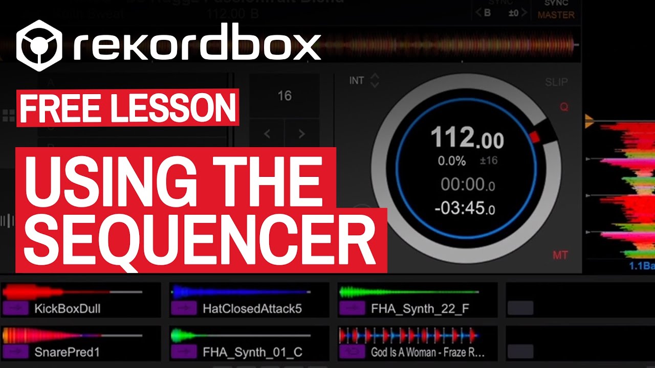 Using The Sequencer - Free Rekordbox DJ Tutorial - YouTube