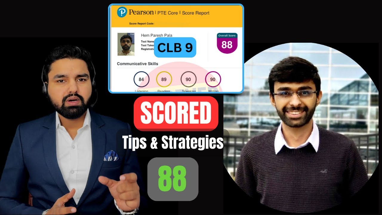 Hem scored 88 in PTE Core | Forever PTE | PTE CORE - YouTube