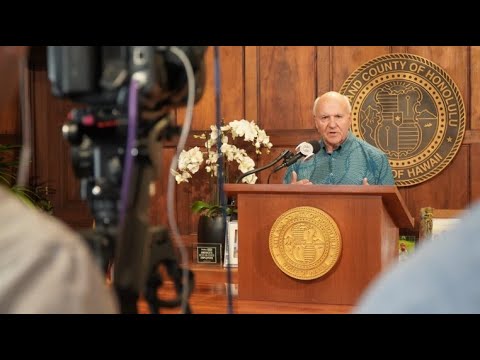 Mayor Blangiardi on HPD Chief Joe Logan's retirement - YouTube