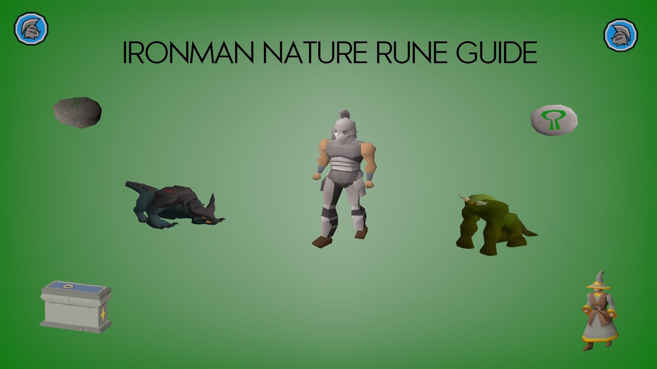 OSRS New Raiments of the Eye Robes | Ironman Nature Runes - YouTube