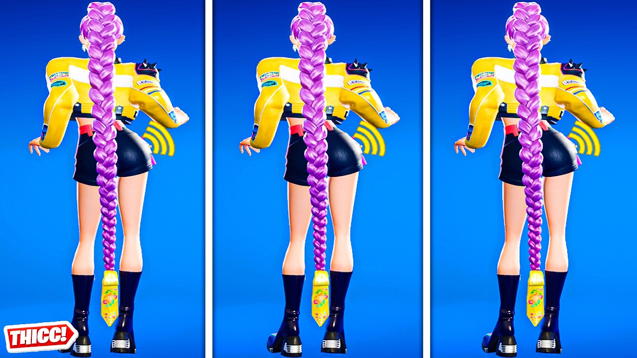 Fortnite Rumi Skin Party Hips 1 Hour Version Thicc 🍑😘 Hot New KPop ...