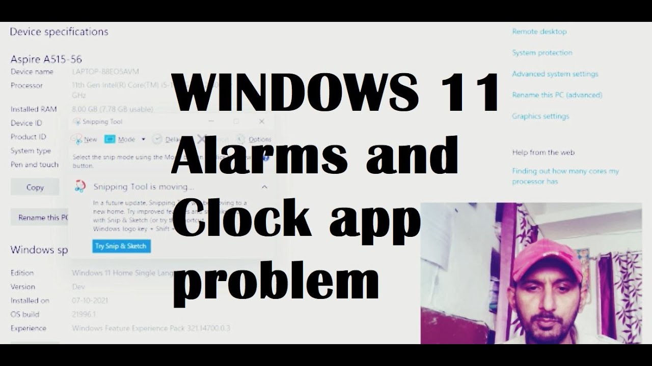 windows 11 alarm problem | windows alarm Problem | Clock app problem ...