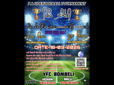 Day 6🏆⚽️ 7A Football Tournament bombeli⚽️🏆