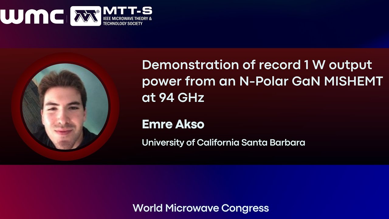 Demonstration of record 1 W output power from an N-Polar GaN MISHEMT at ...