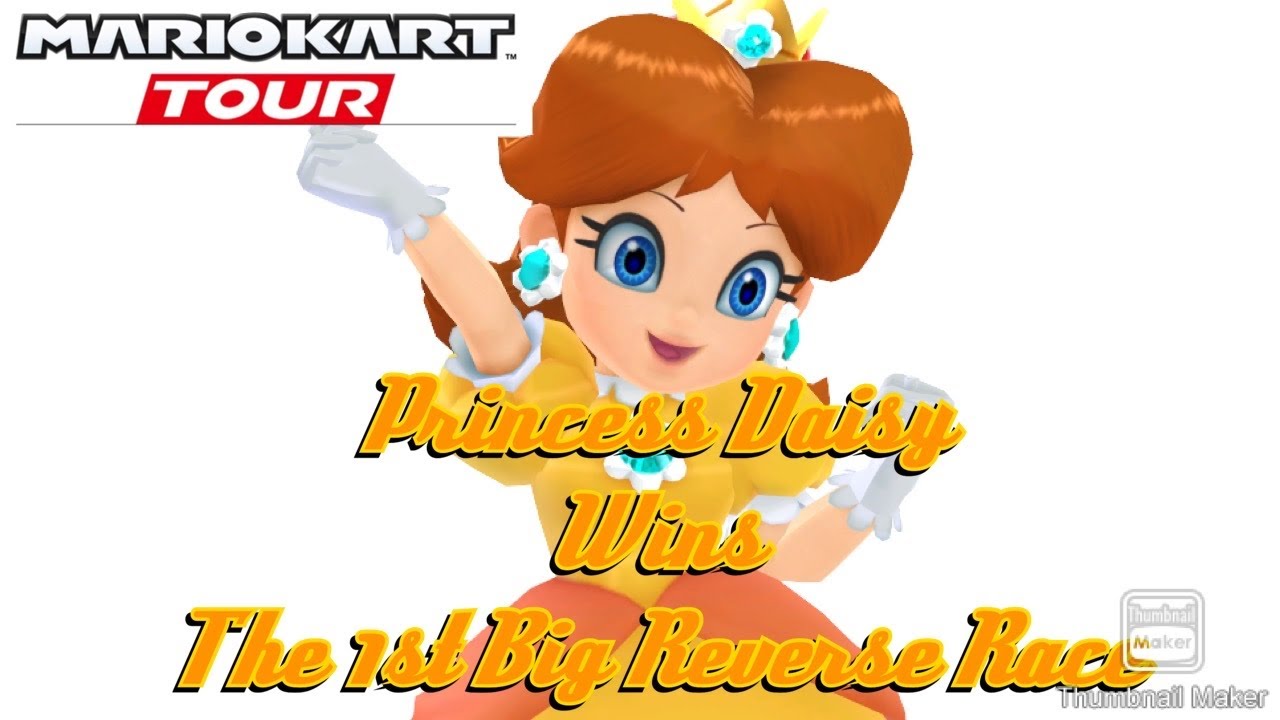 Princess Daisy Wins The 1st Big Reverse Race - YouTube
