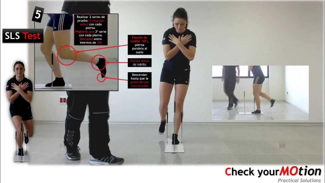 SLS TEST -Instrucciones- LegMotion -Check your MOtion- - YouTube