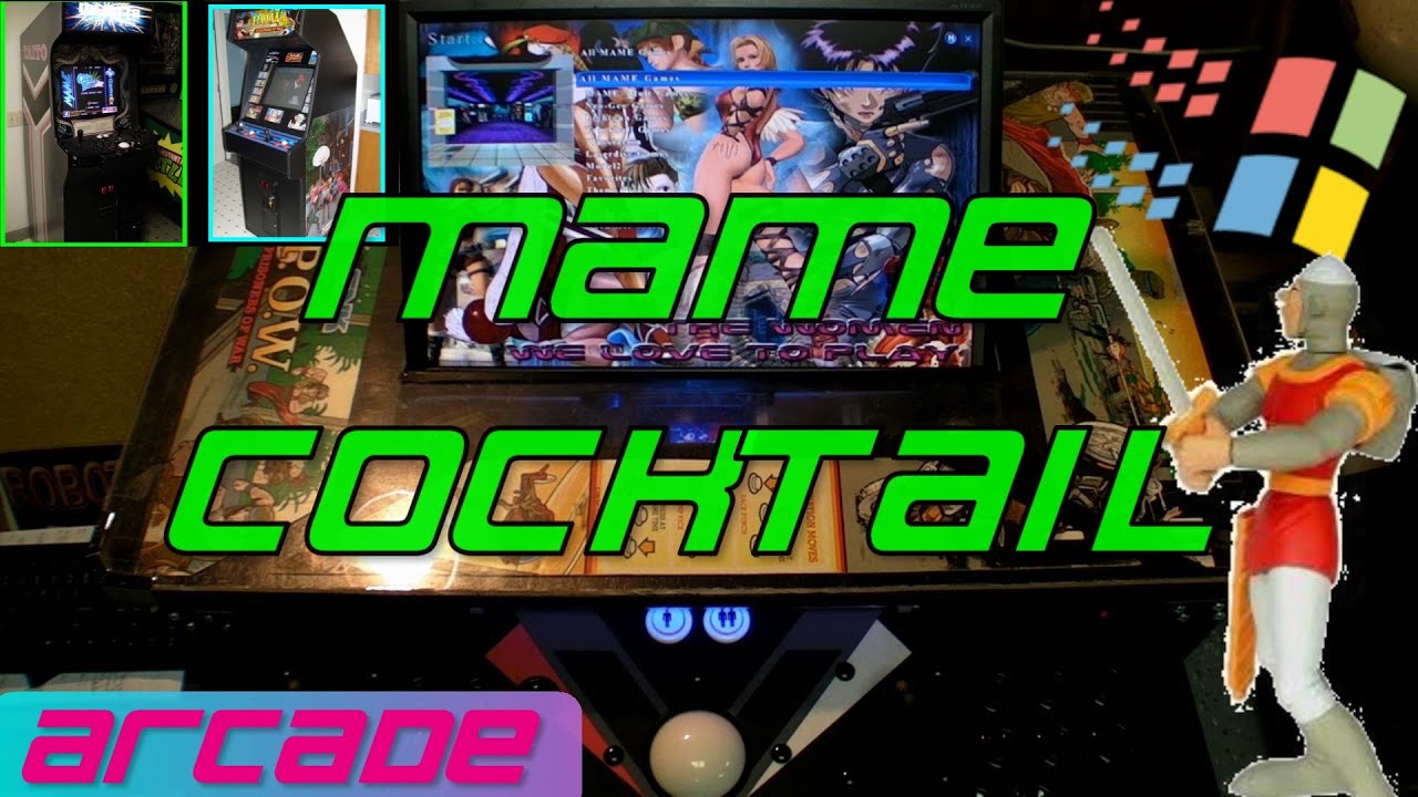 MAME Cocktail Arcade with 3400 Games - Welcome to the Micro Arcade ...