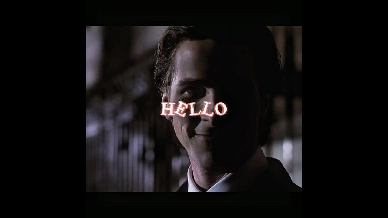 “Hello” Patrick Bateman | Government Hooker - Ultra Slowed - YouTube