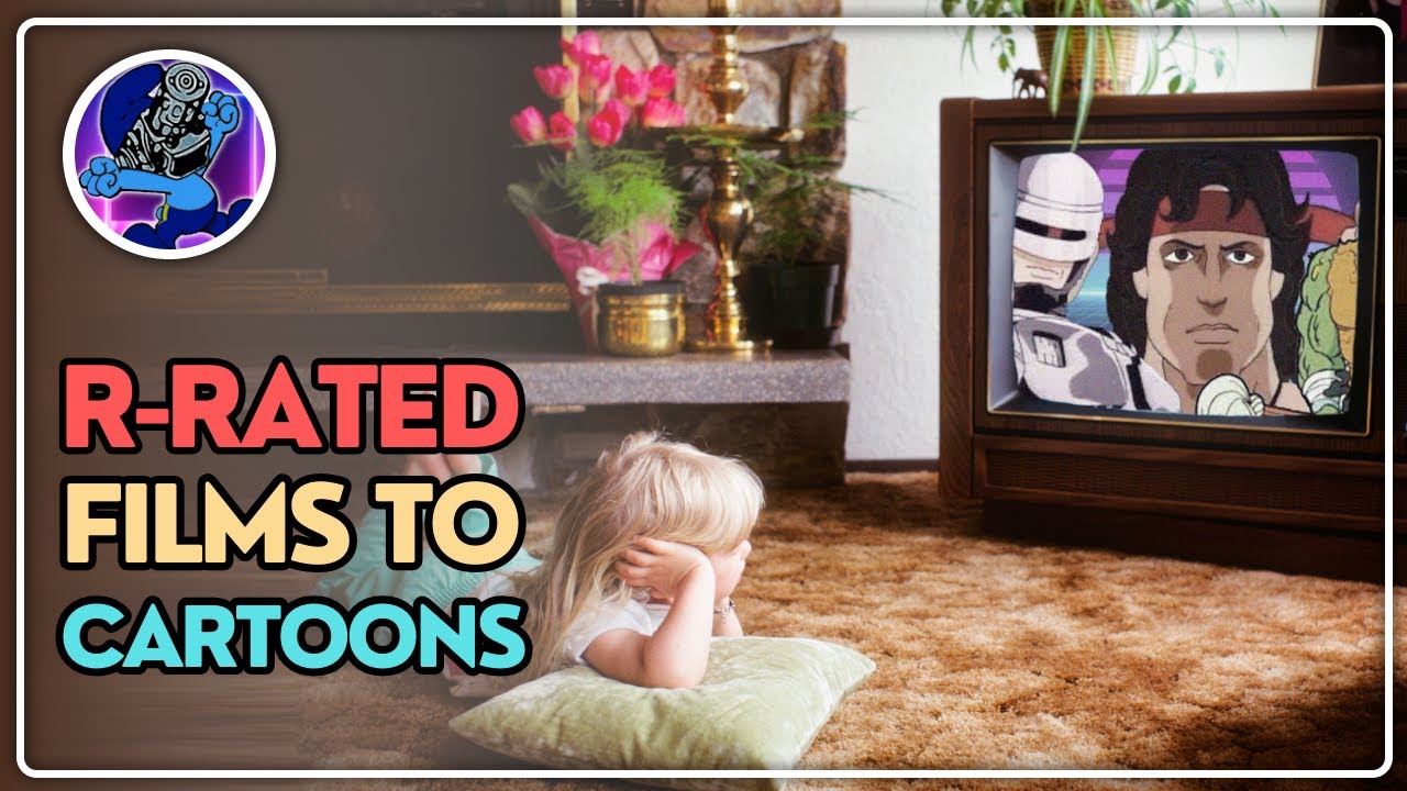 R-Rated Films That Became Children's Cartoons In The '80s & '90s - YouTube