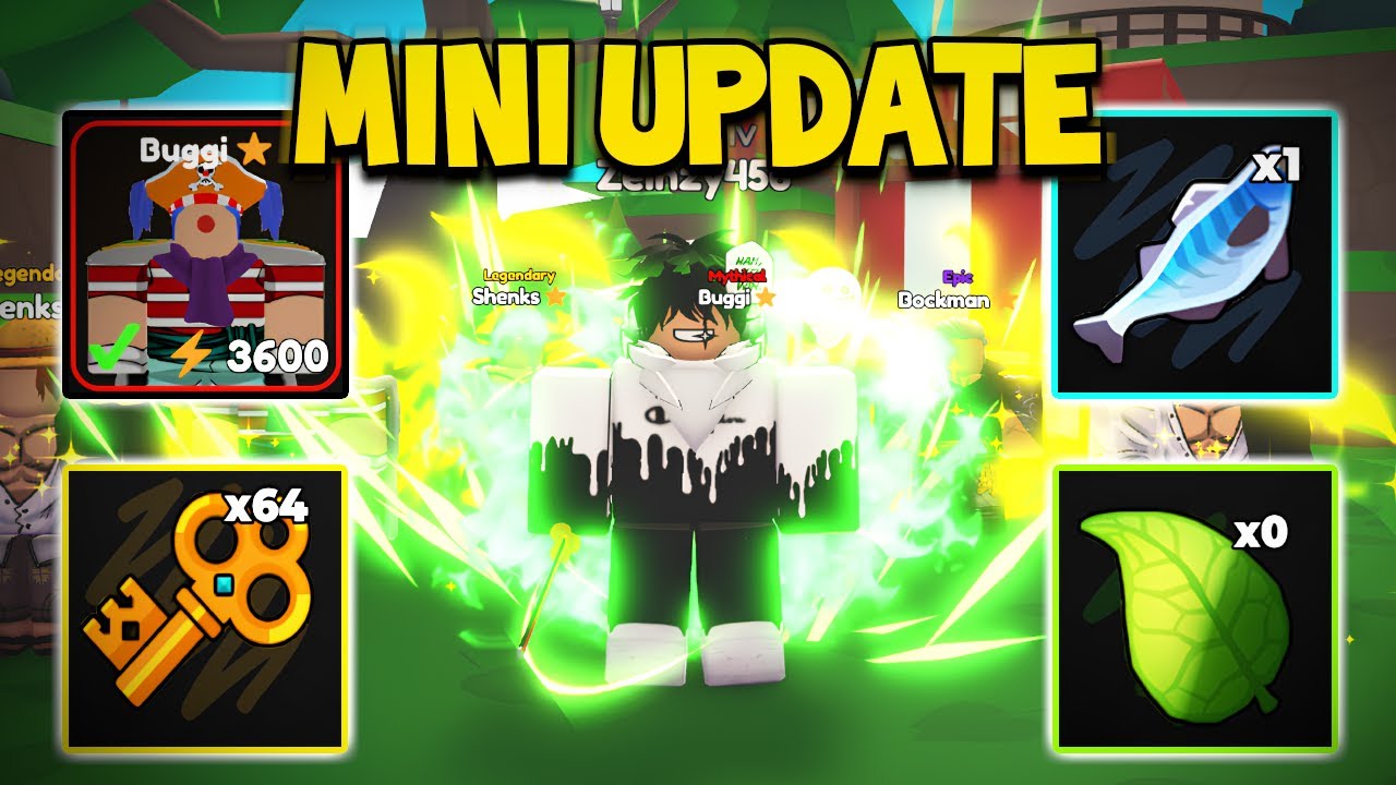 New Mini Update In Anime Punch Simulator | Roblox - YouTube