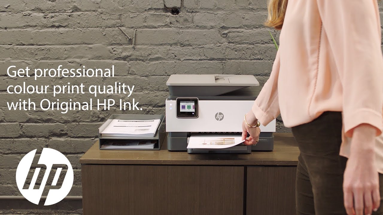 HP OfficeJet Pro 9000 - YouTube