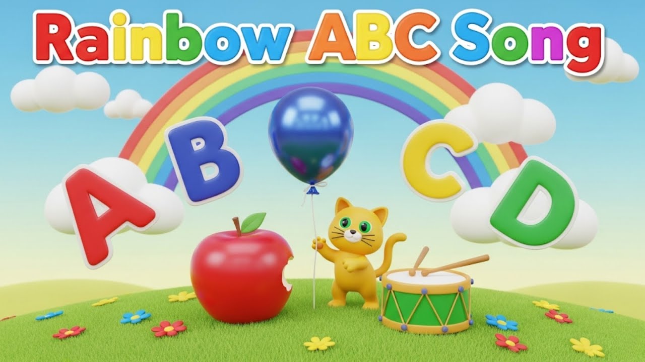 Learn Colors & The Alphabet! | The Rainbow ABC Song (A-Z) | Fun ...