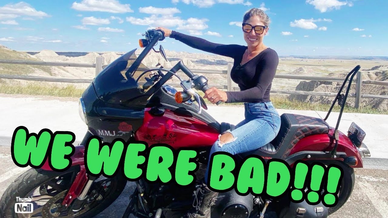 We were BAD in Sturgis!!! Bad Lands National Park - YouTube