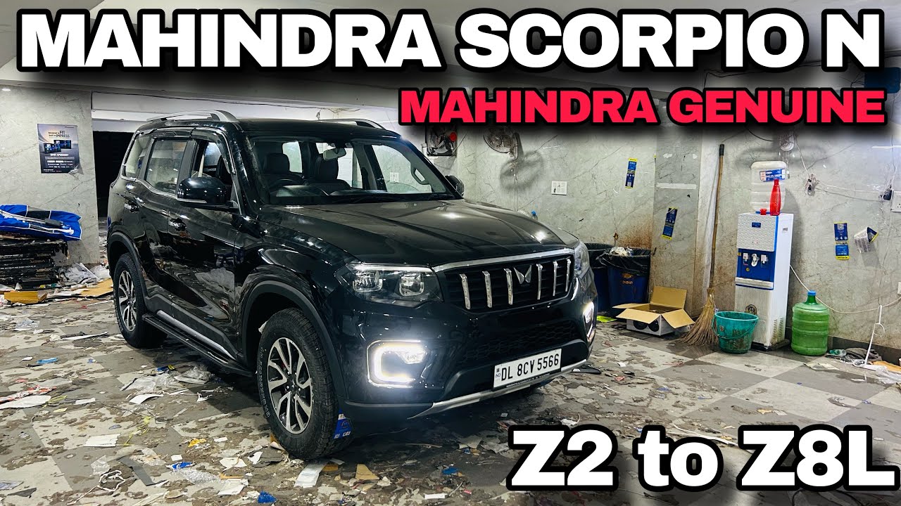 MAHINDRA SCORPIO N Z2 MODIFIED BASE TO TOP Z8L 🔥 - YouTube